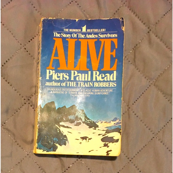 Other | Alive 1975 Book Piers Paul Read True Story Of The Andes Plane ...